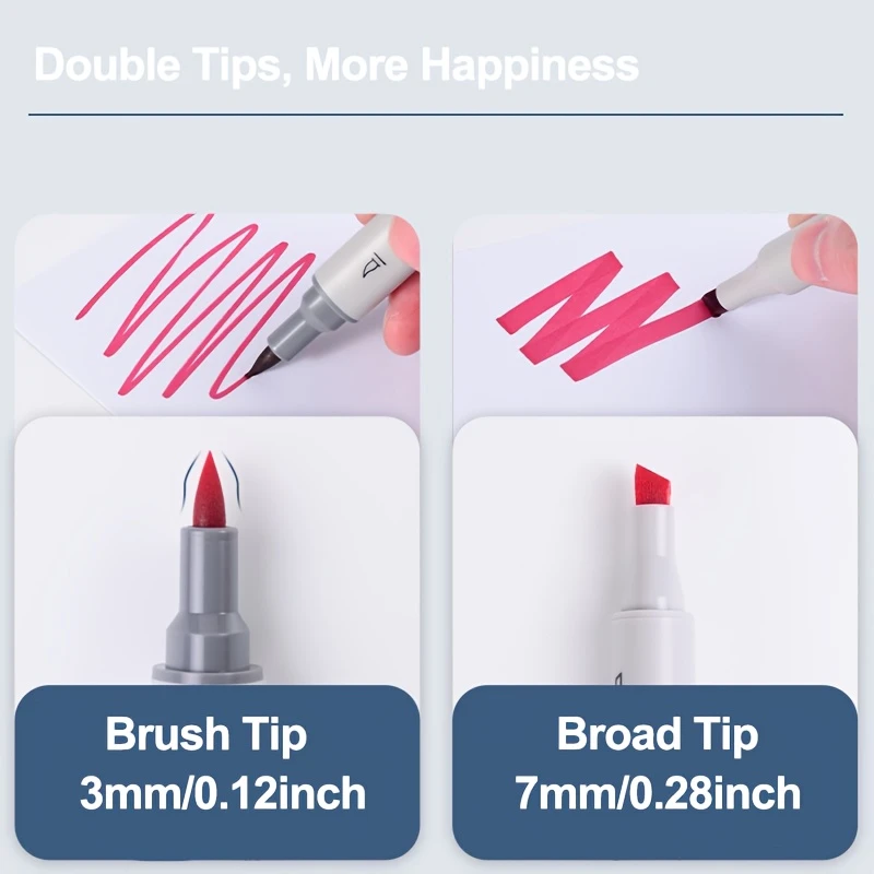 Chen Rui Art Markers | Premium Dual-Tip Markers for Artists